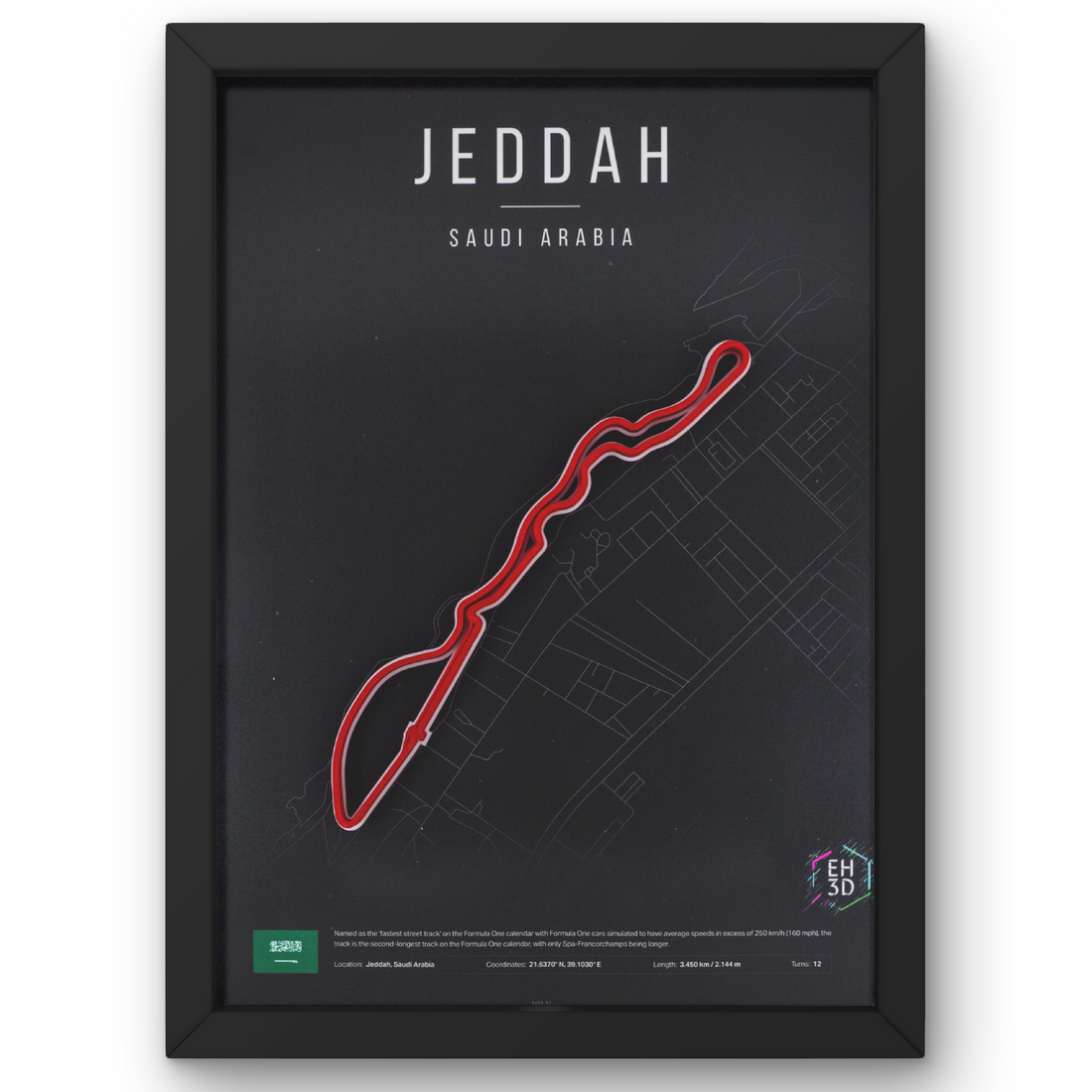 Formula 1 Track - Jeddah – EH3D