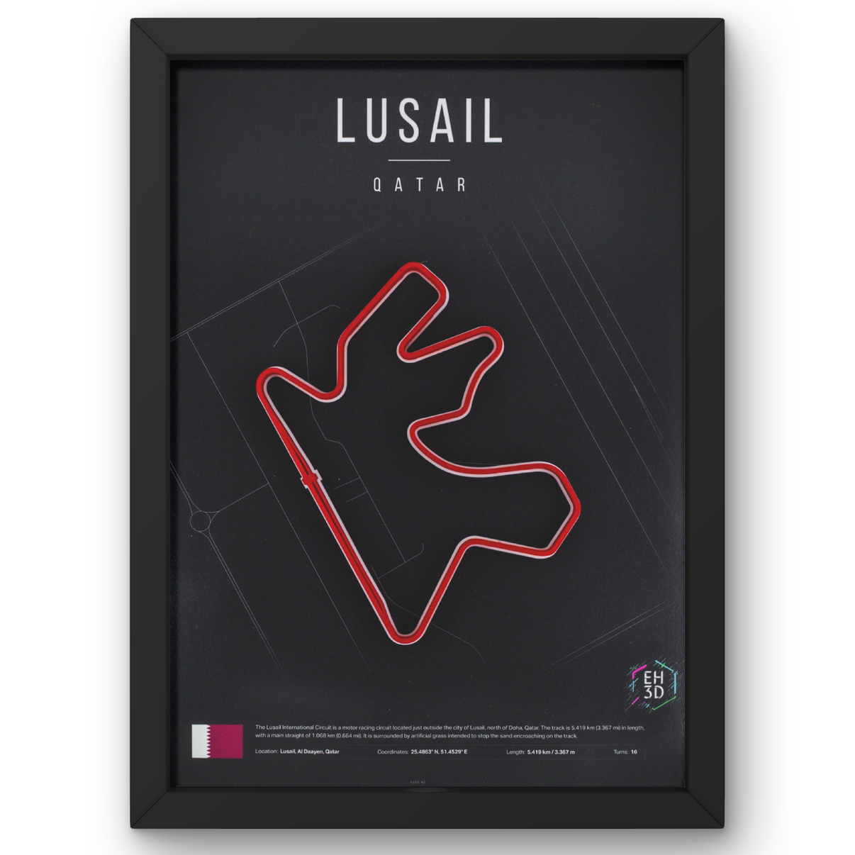 Formula 1 Track - Lusail – EH3D